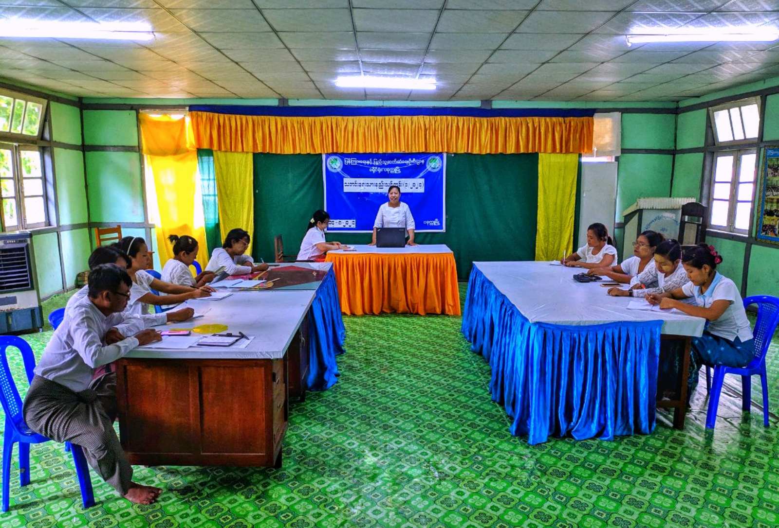 ပခုက္ကူခရိုင် လူထုအခြေပြုဗဟိုဌာန၌ သတင်းအချက်အလက်များ ပြည့်စုံမှန်ကန်စ